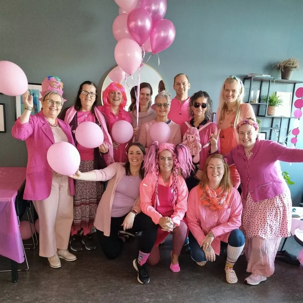 Bleikur dagur í Fjölmennt | Fjölmennt - Símenntunar og þekkingarmiðstöð